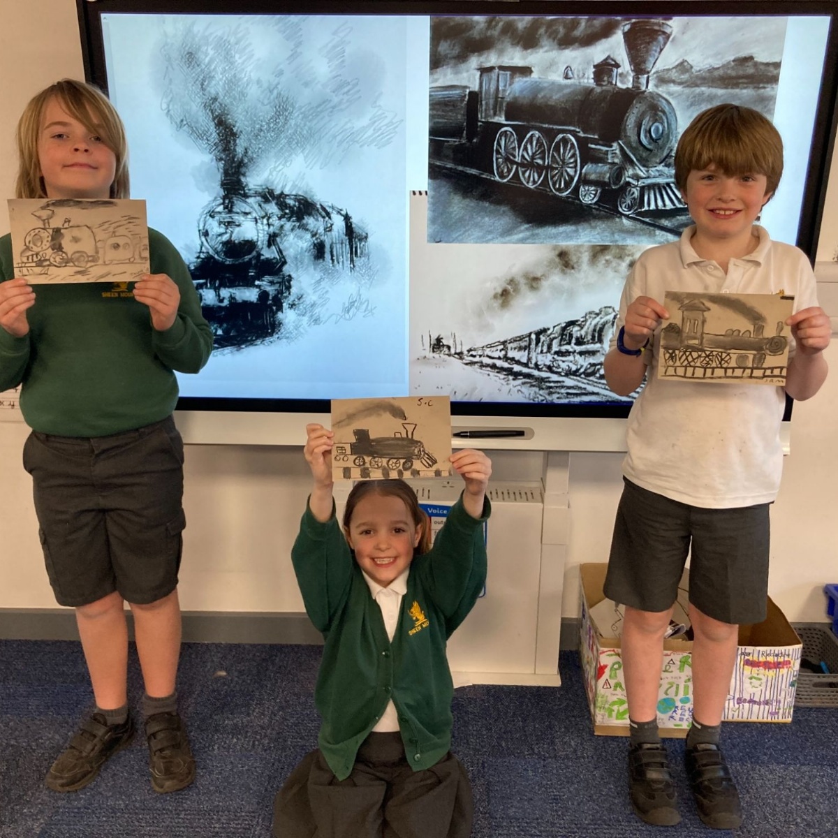 Sheen Mount Primary - Trains, Puppets and Powers