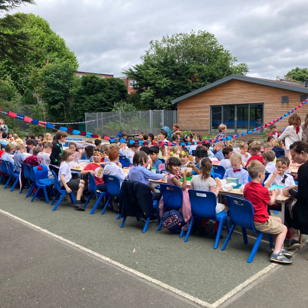 Sheen Mount Primary - Red, White and Blue Tea Party
