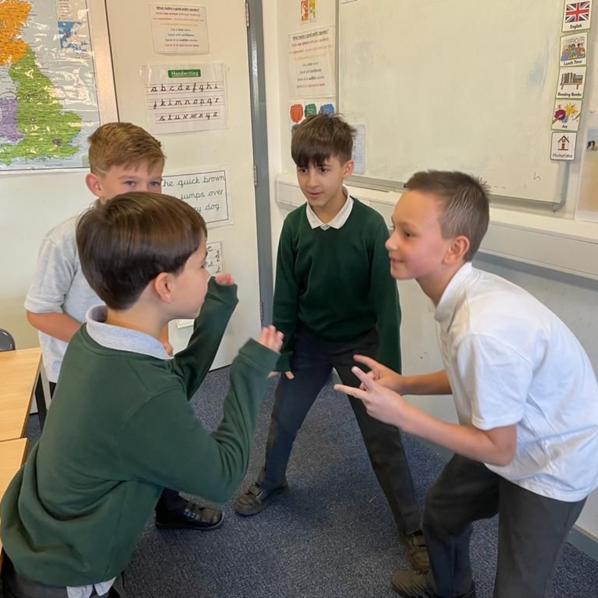 Sheen Mount Primary - Macbeth, Vikings and collages