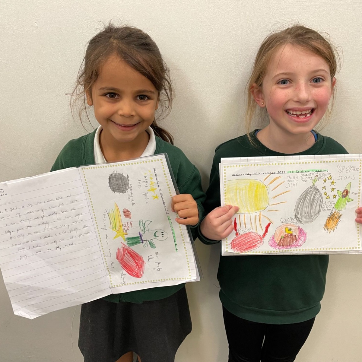 Sheen Mount Primary - Space setting descriptions!