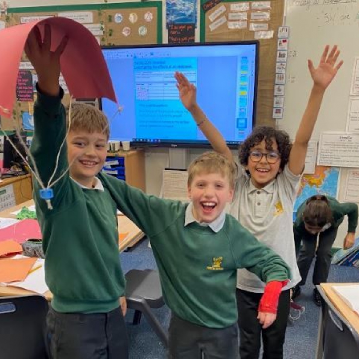 Sheen Mount Primary - Parachutes and ice floes, breads and prime numbers