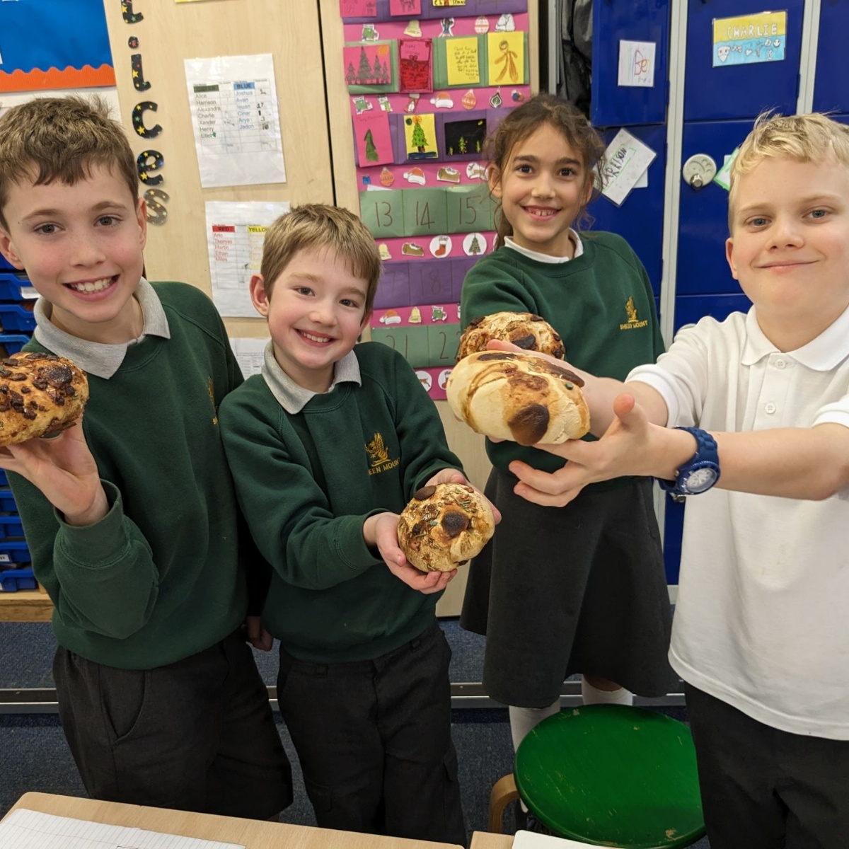 Sheen Mount Primary - Bread, glorious bread!