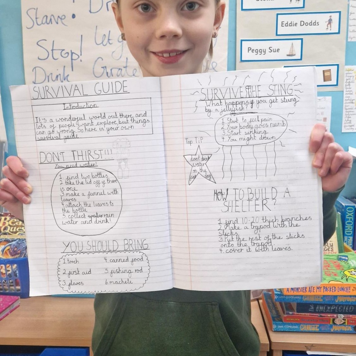 Sheen Mount Primary - Write for survival.