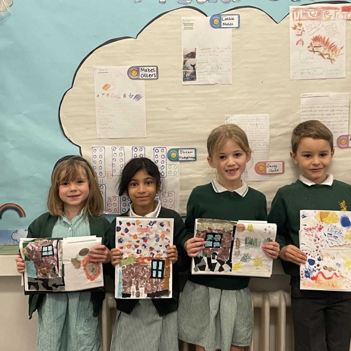 Sheen Mount Primary - Harvest, Art and Story Writing